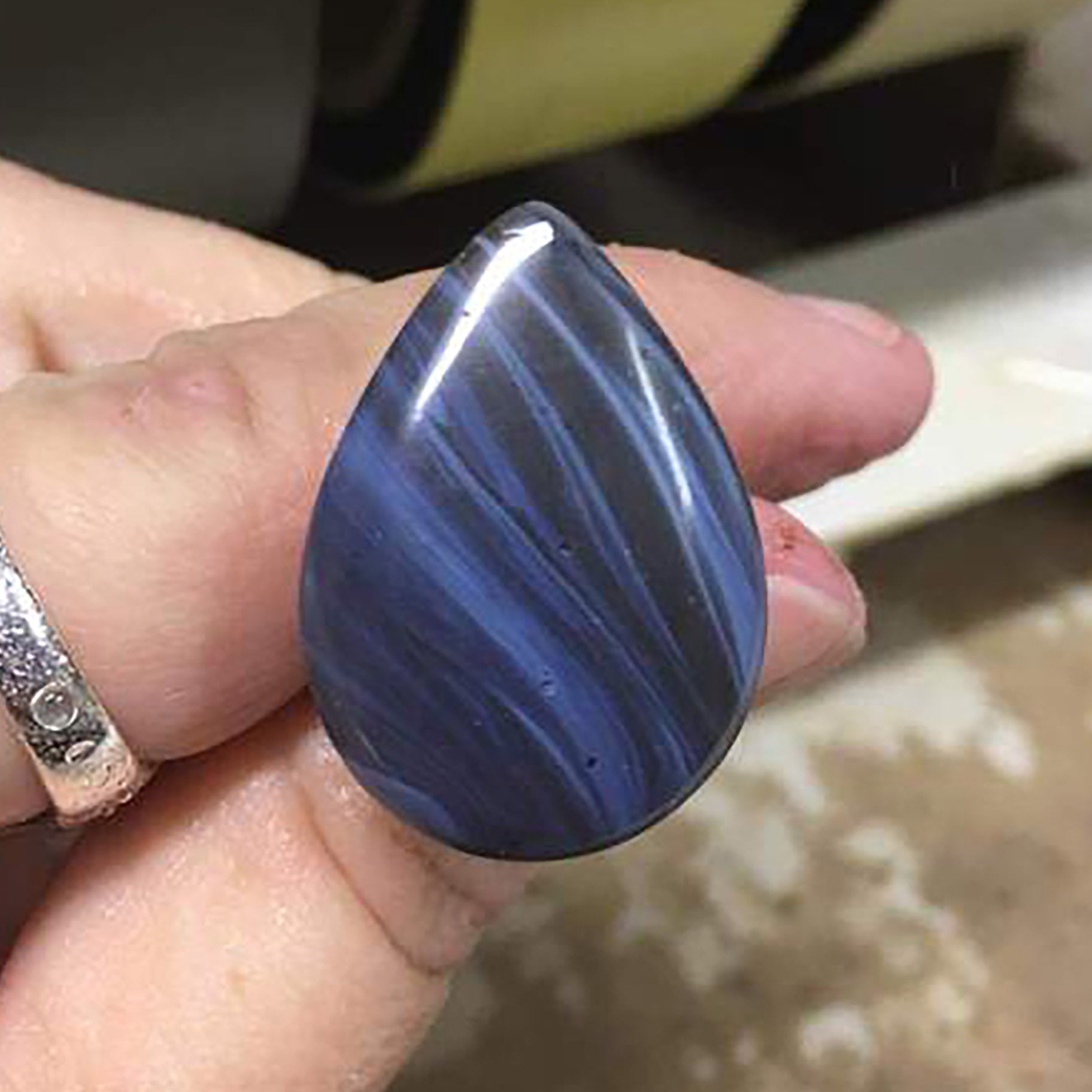 Tennessee Blue Slag - Stone Treasures by the Lake