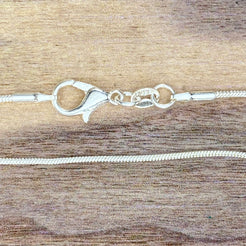 Sterling Silver Plated Snake Chains - Stone Treasures by the Lake