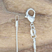 Sterling Silver Plated Snake Chains - Stone Treasures by the Lake