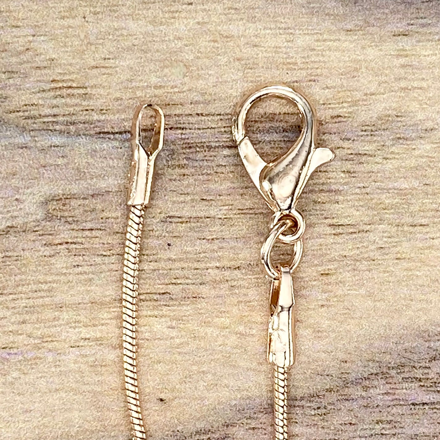 Rose Gold Snake Chains - Stone Treasures by the Lake