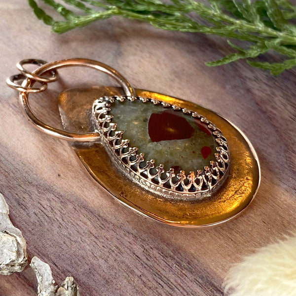 Puddingstone Pendant - Stone Treasures by the Lake